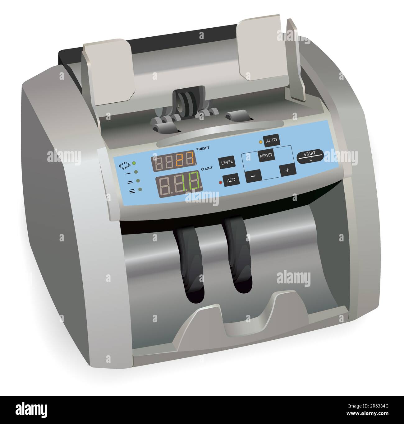 Machine on counter Stock Vector Images - Alamy