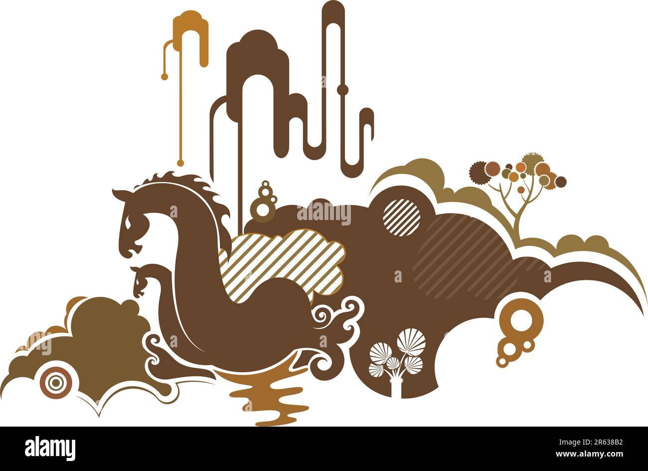Abstract artist view Stock Vector Images - Alamy