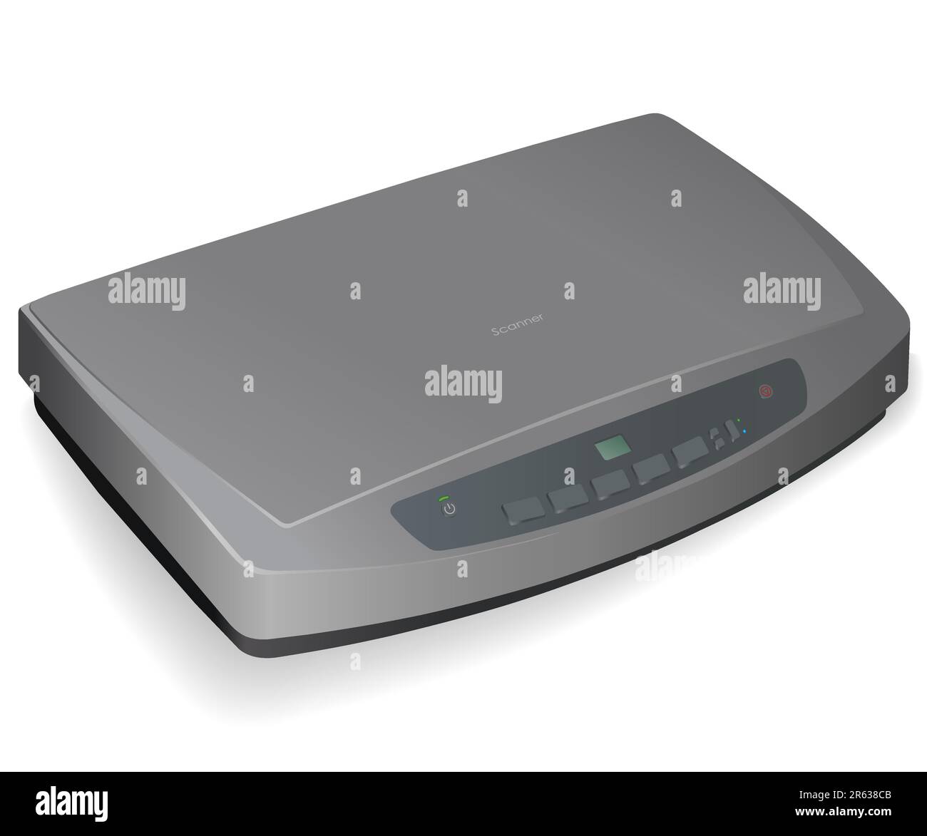 Scan of letter Stock Vector Images - Alamy