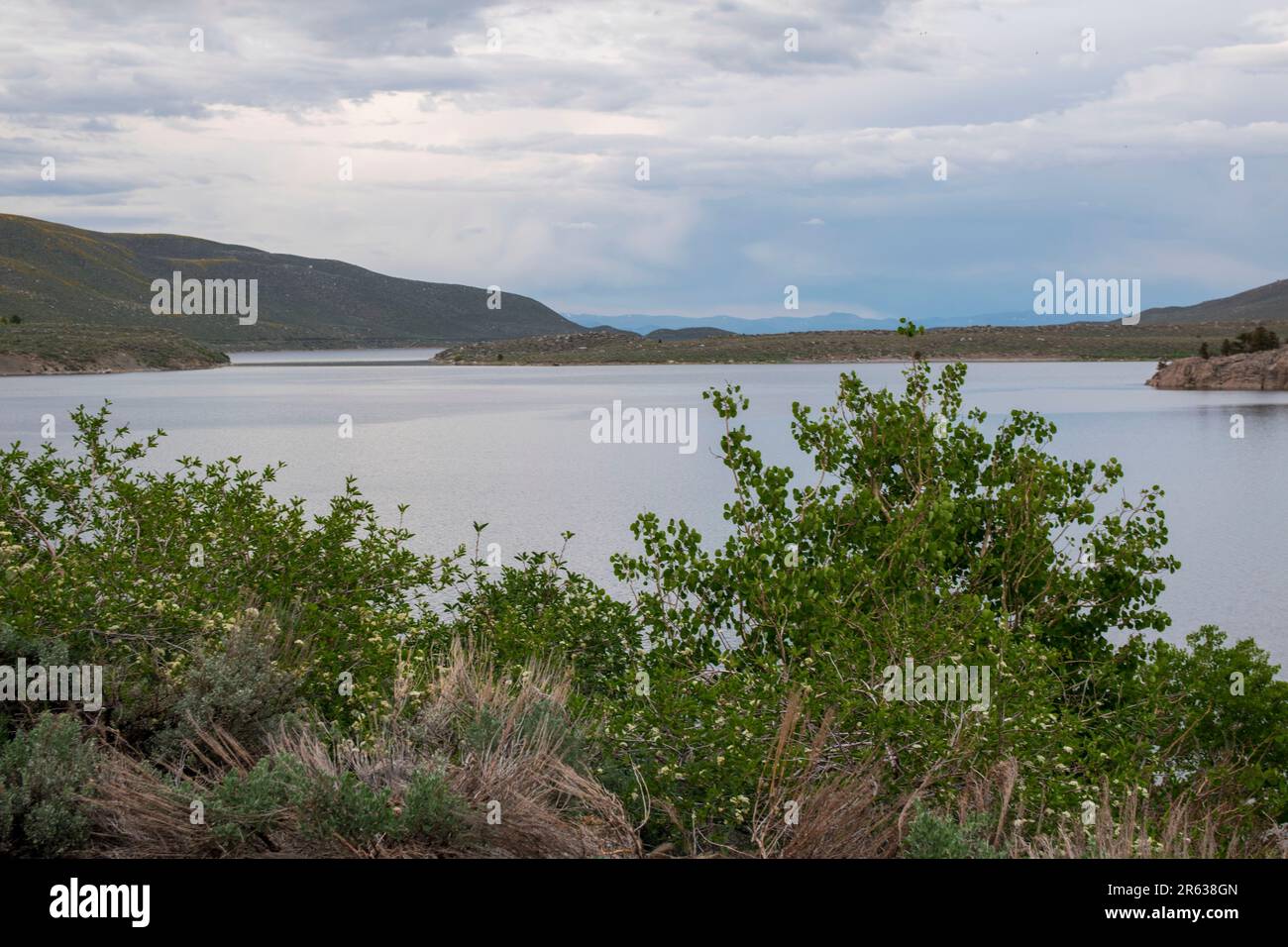 Grant Lake is one of the lakes along the June Lake Loop in Mono County ...