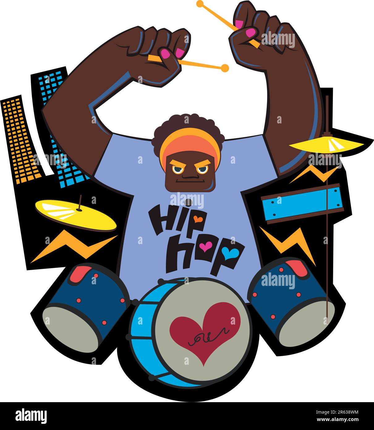 Funky character Stock Vector Images - Alamy