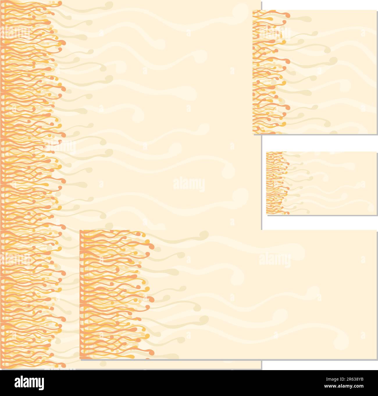 Letterhead, envelope, business card and note card templates in one ...