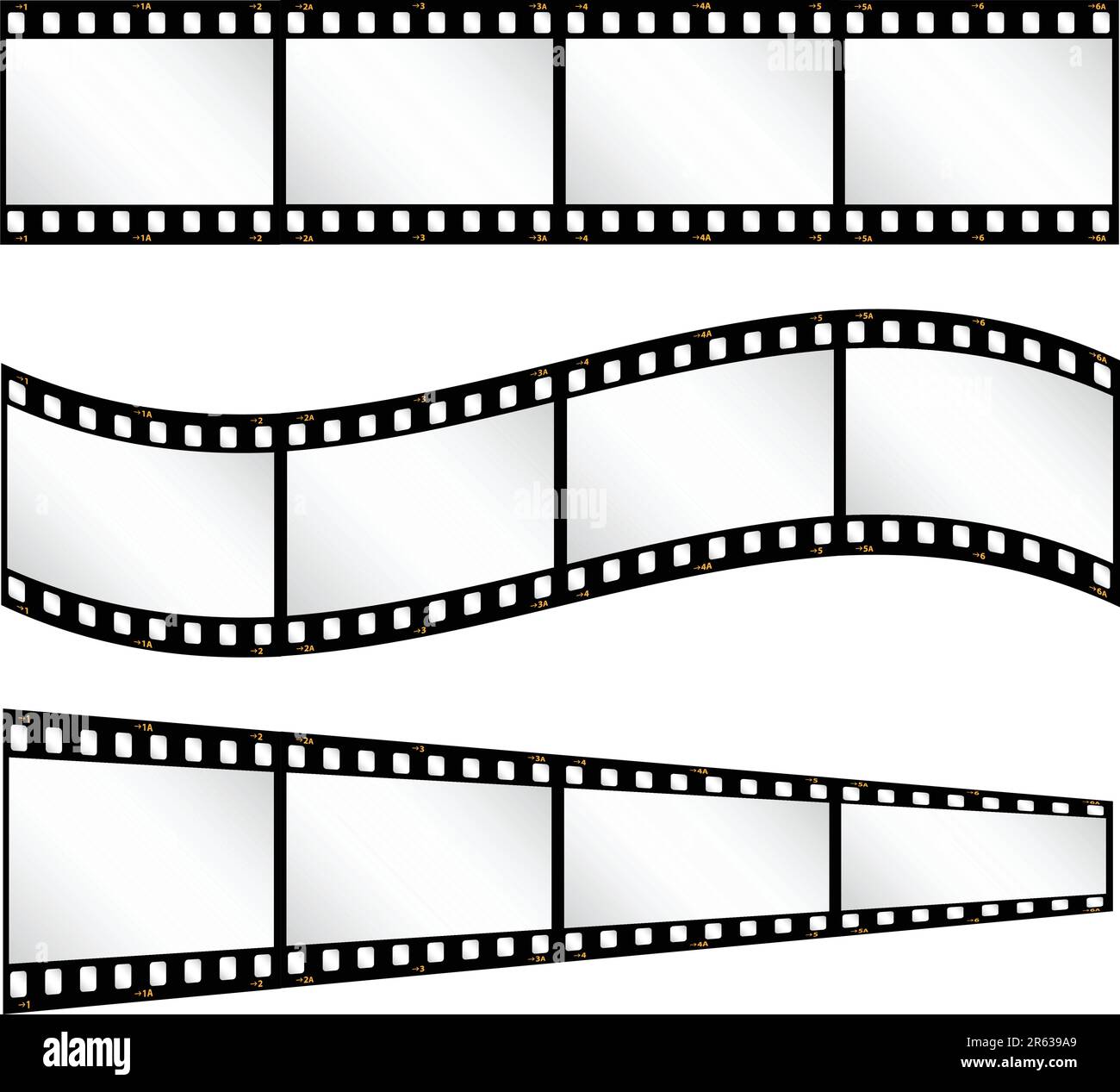 Various filmstrip backgrounds Stock Vector Image & Art - Alamy