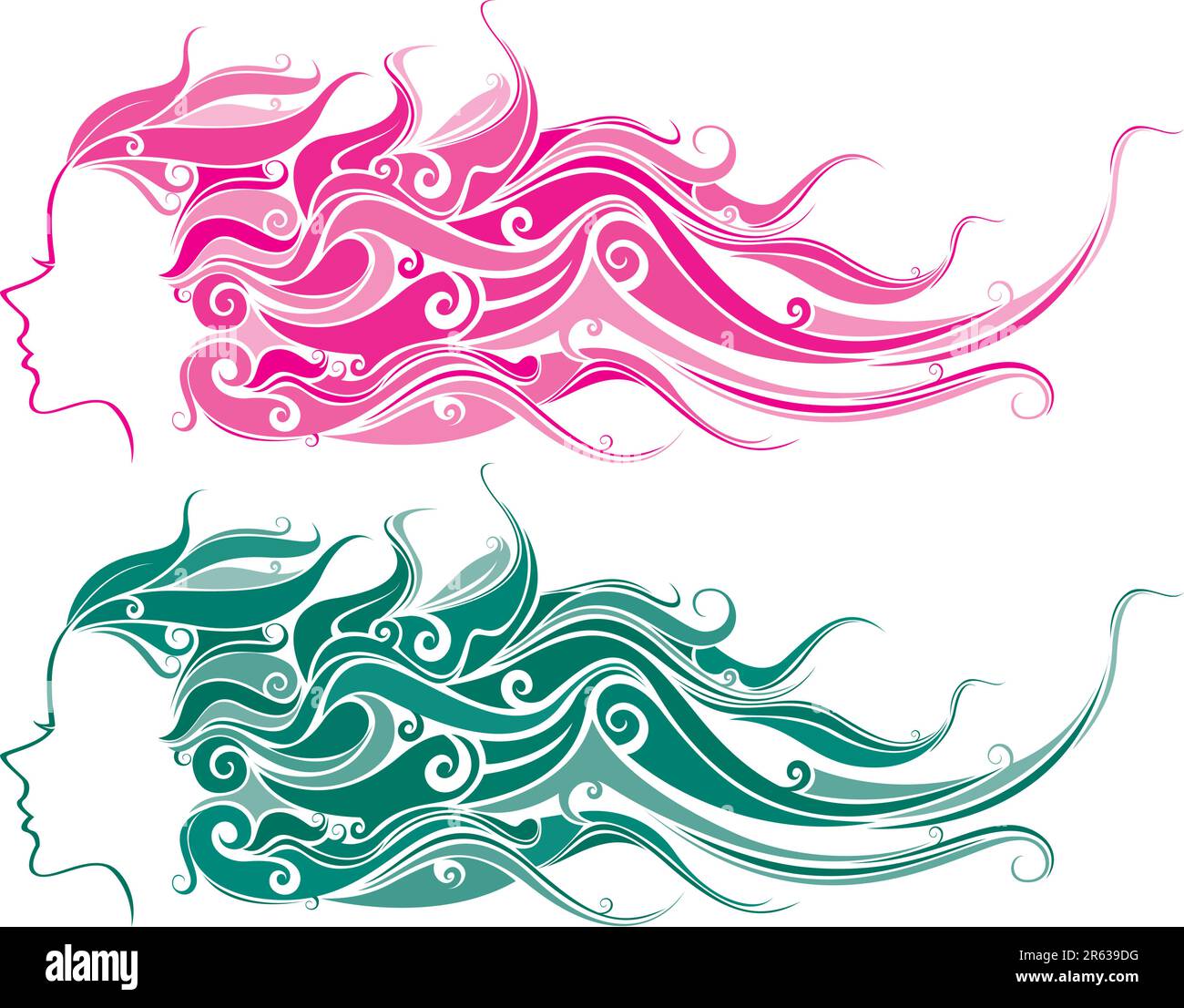 Fashion girl design hi-res stock photography and images - Alamy