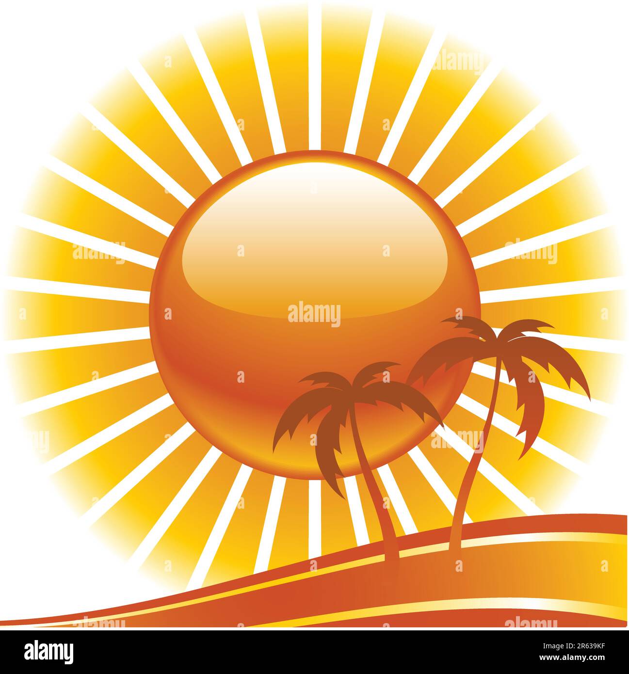 Rays setting Stock Vector Images - Alamy