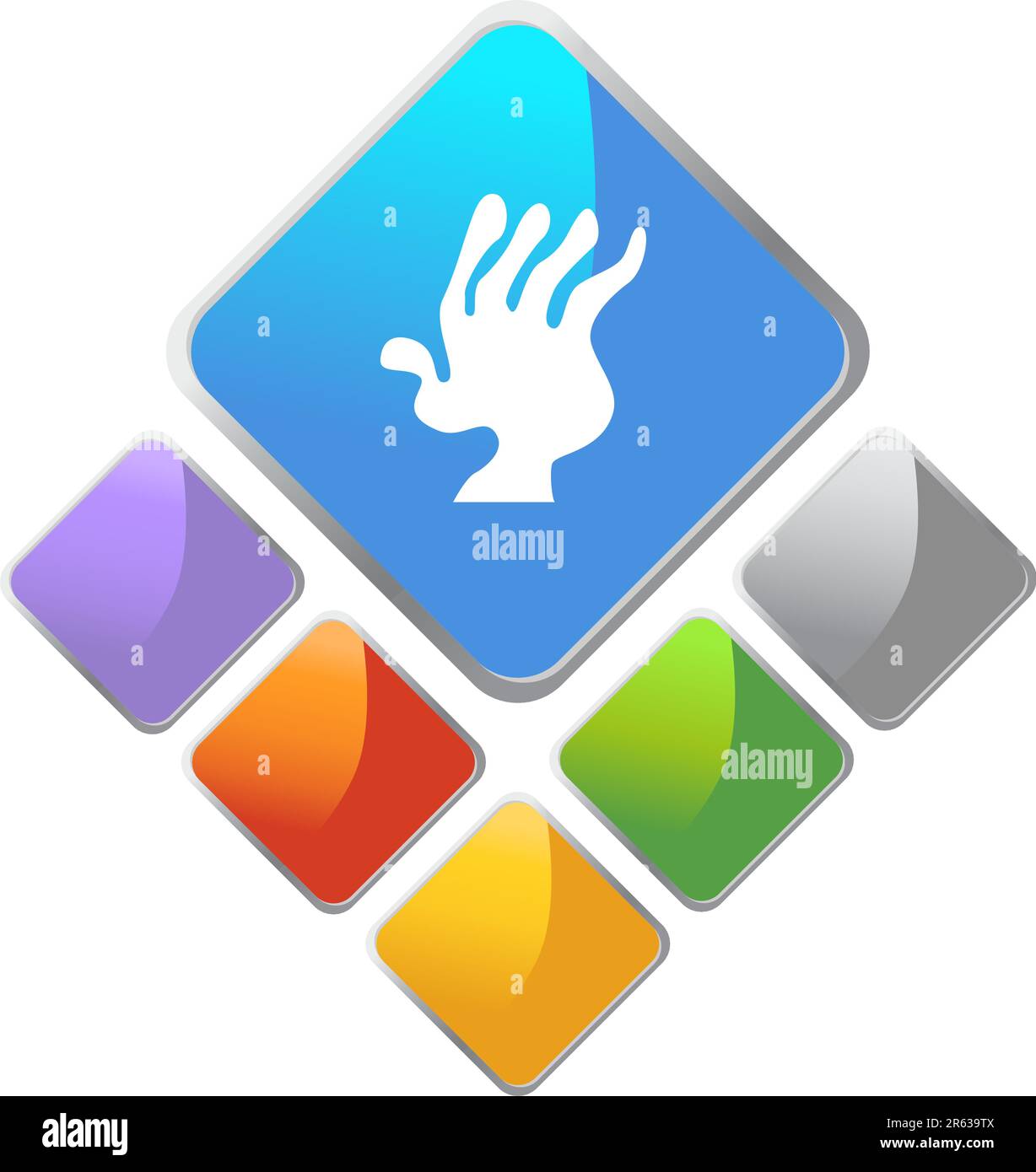 Arthritis hand Stock Vector Images - Alamy