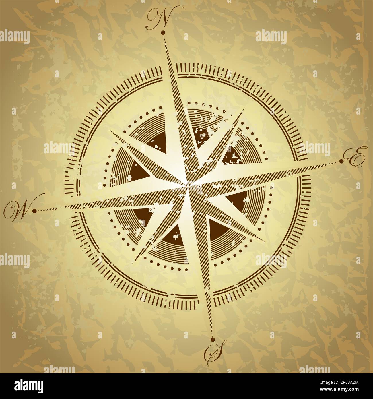compass, this illustration may be useful as designer work Stock Vector ...