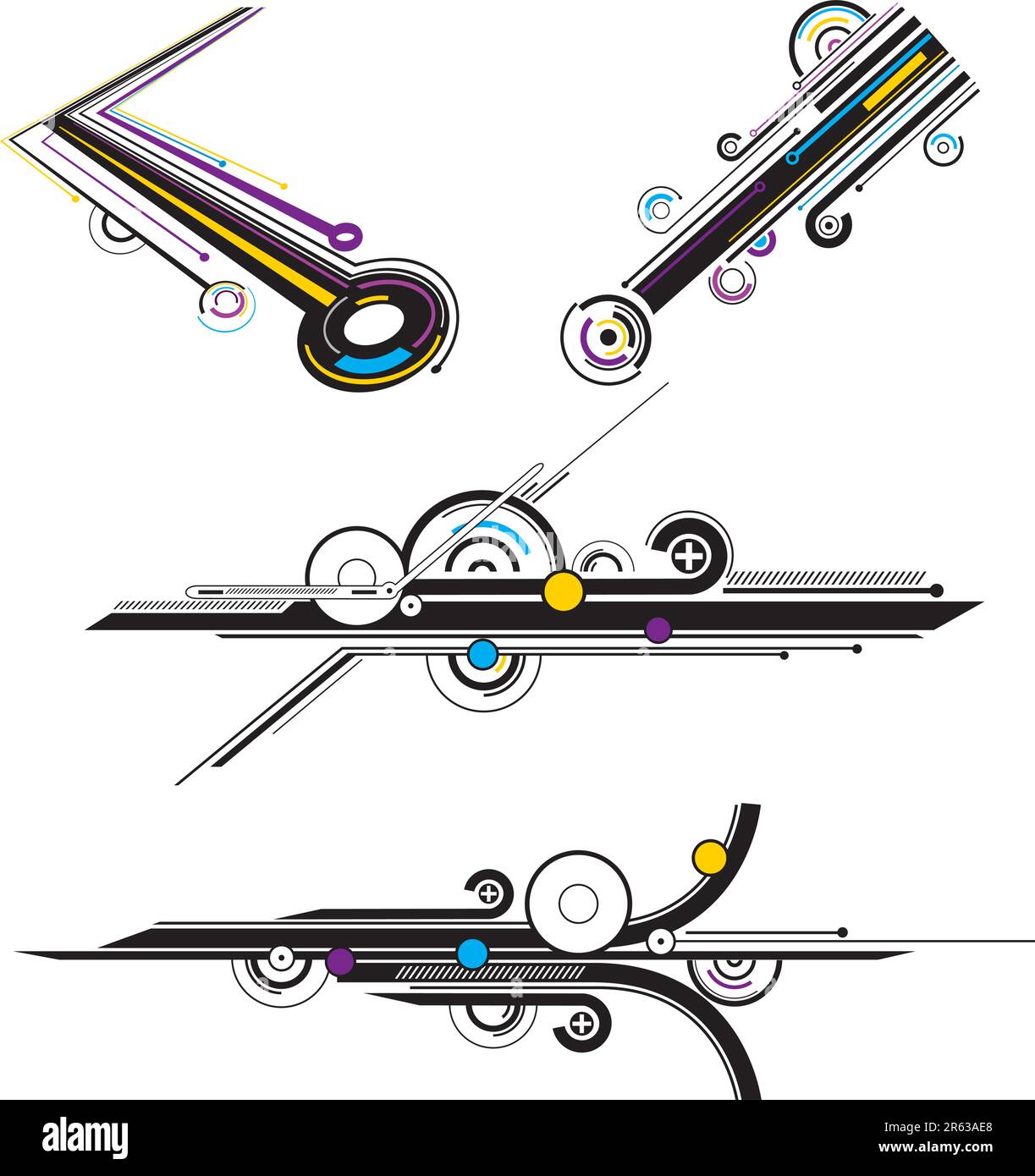 Lines and graphics Stock Vector Images - Alamy