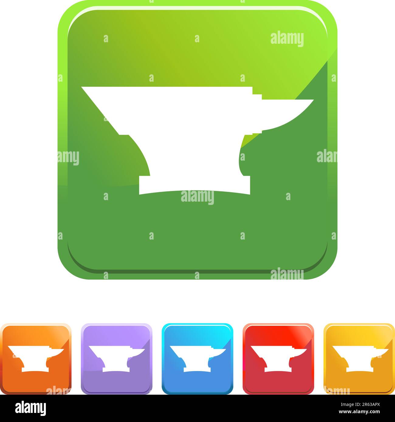 Anvil vector illustration hi-res stock photography and images - Alamy