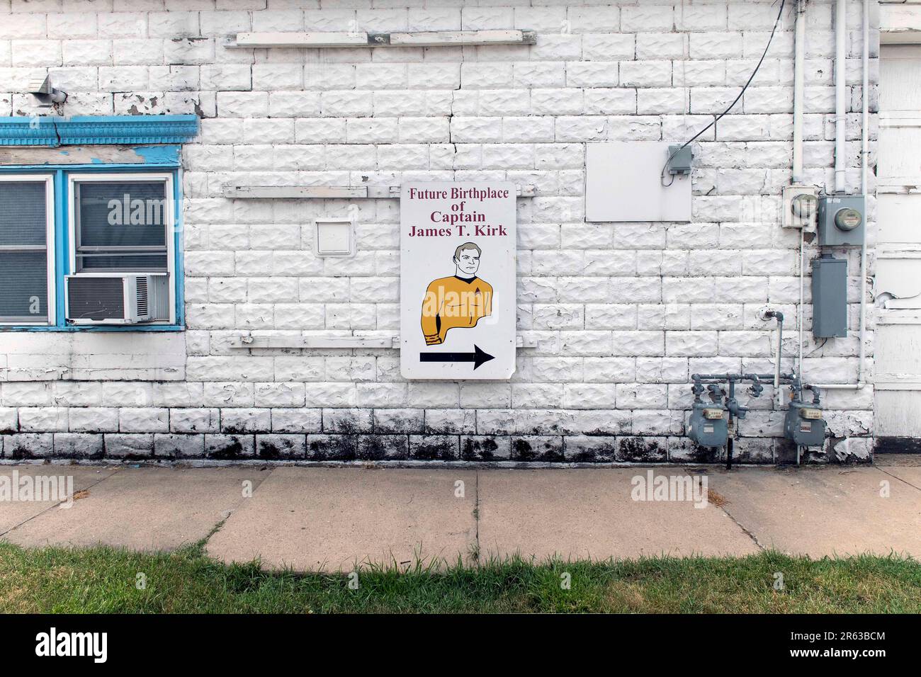 Riverside, Iowa, USA. 06th June, 2023. Riverside, Iowa's claim to be ...