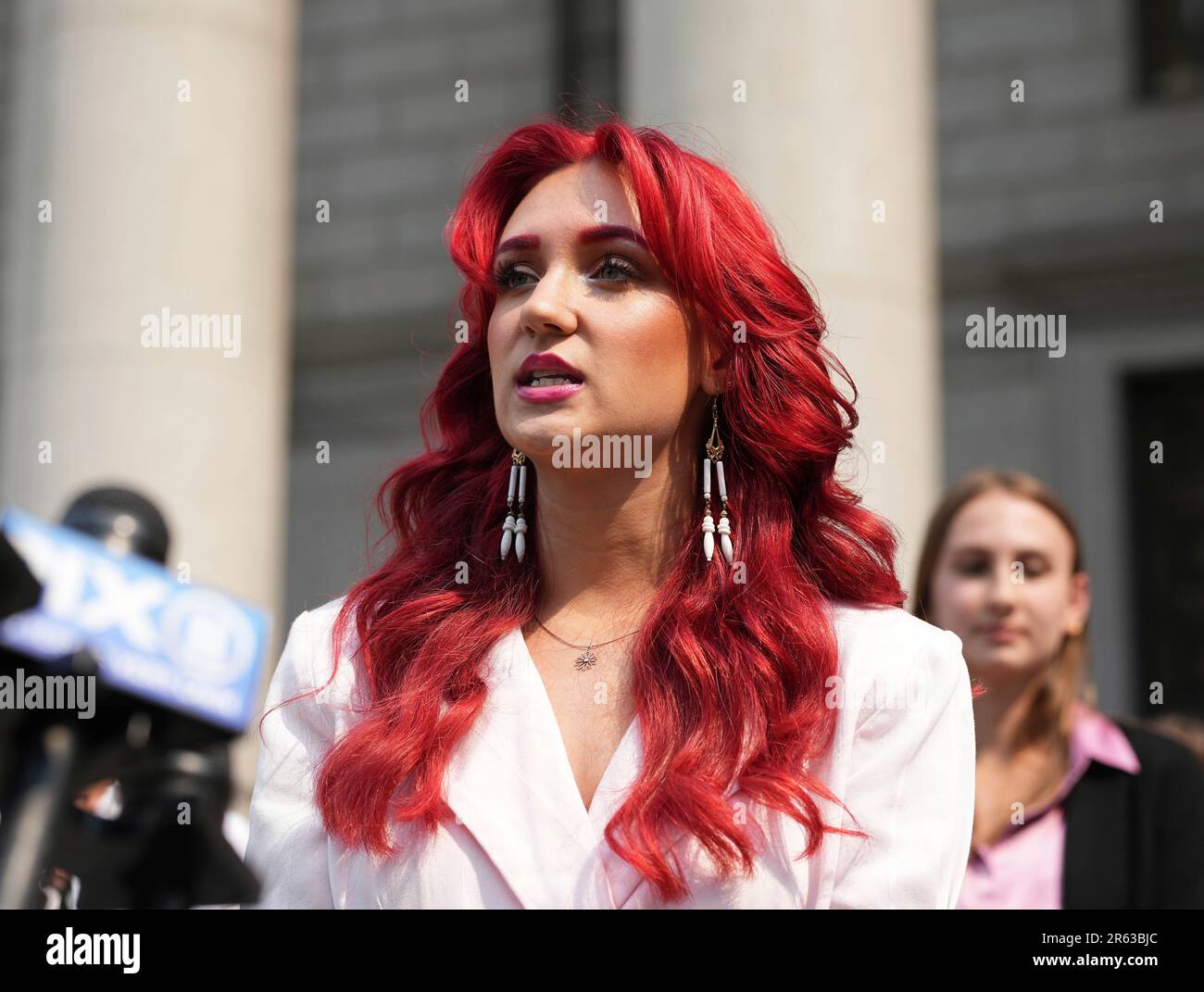 Photo by: Siegfried Nacion/STAR MAX/IPx 2023 6/6/23 Selina Soule speaks ...