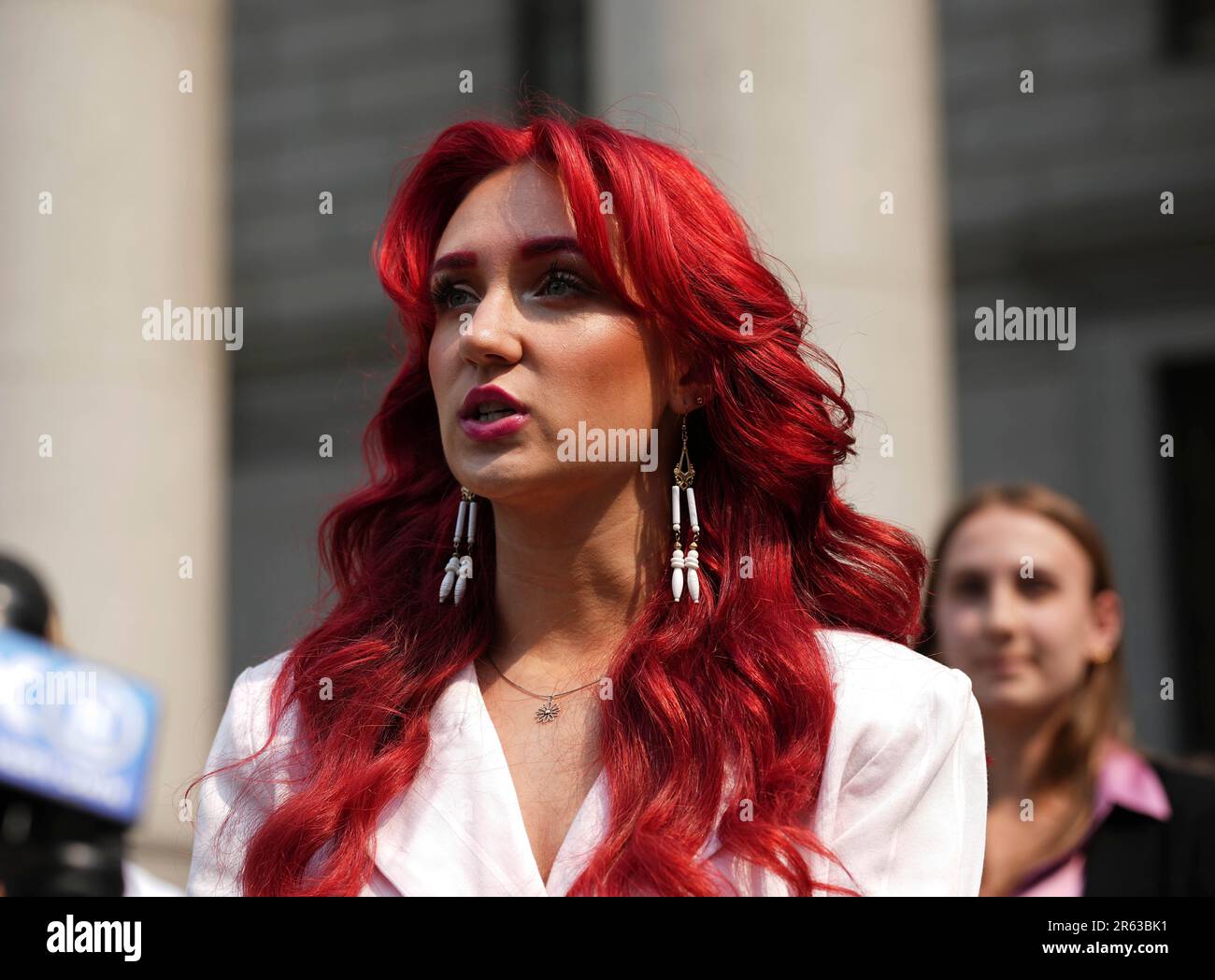 Photo by: Siegfried Nacion/STAR MAX/IPx 2023 6/6/23 Selina Soule speaks ...