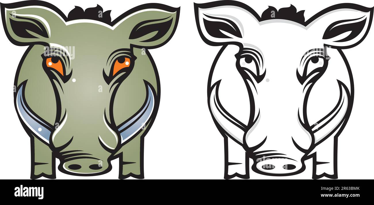 Pig pattern hi-res stock photography and images - Alamy