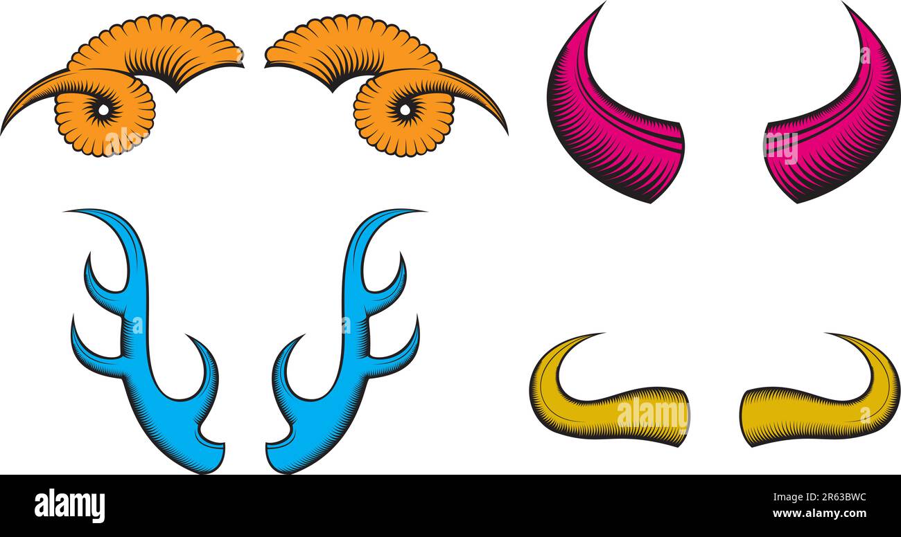 Ox pattern Cut Out Stock Images & Pictures - Alamy