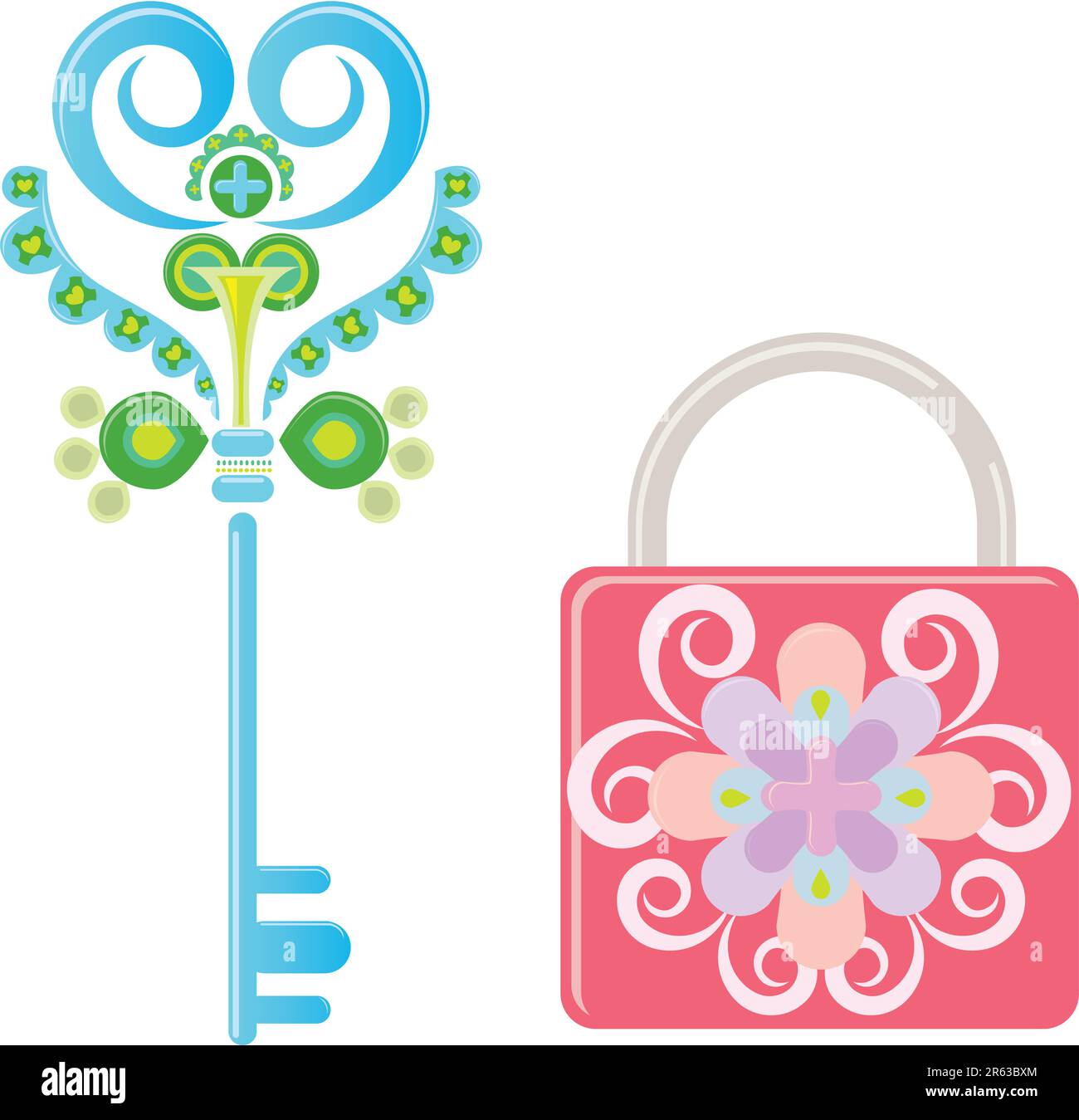 Key design Stock Vector Images - Alamy