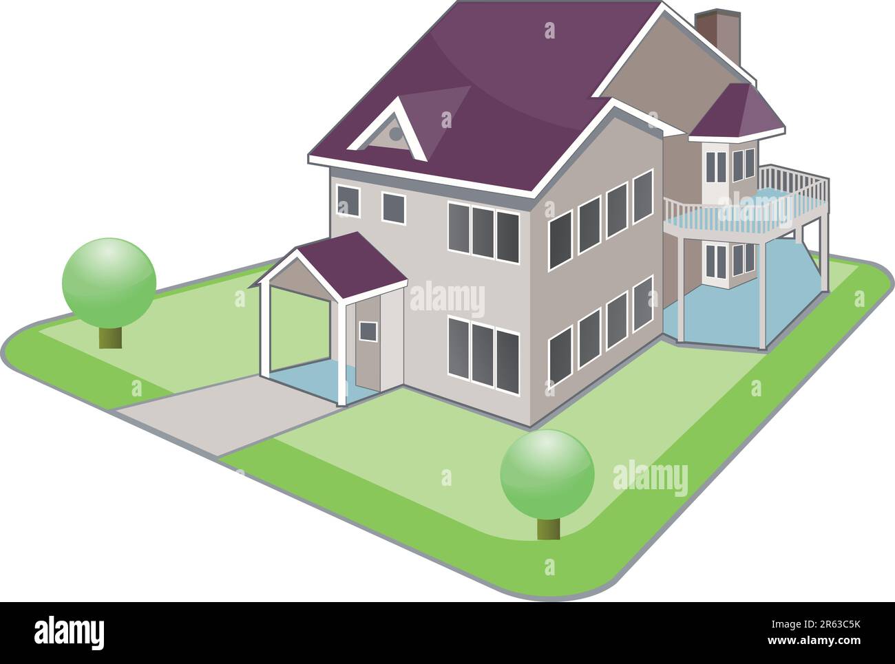 Decoration architecture Stock Vector Images - Alamy