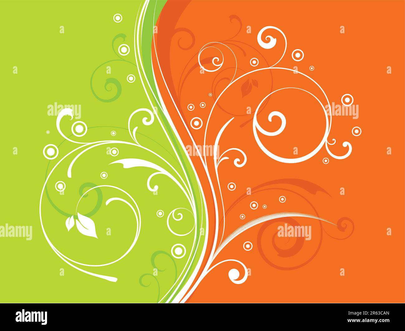 Abstract floral design Stock Vector Image & Art - Alamy