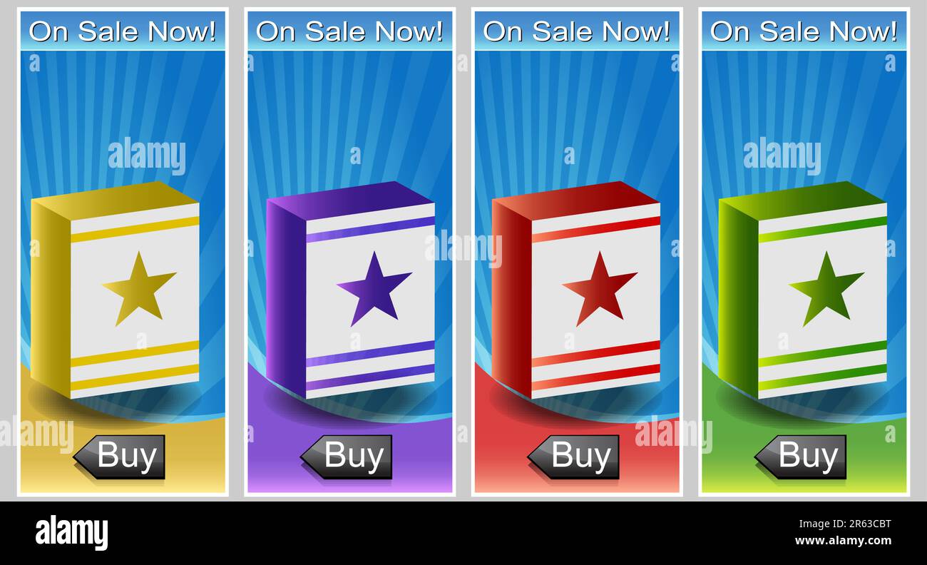 Vibrant packaging Stock Vector Images - Alamy