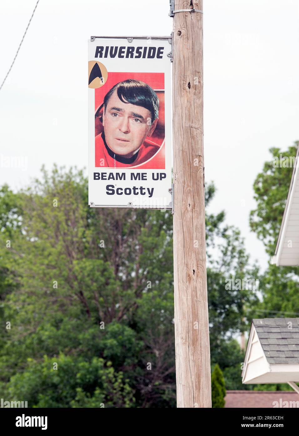Riverside, Iowa, USA. 06th June, 2023. Riverside, Iowa's claim to be ...