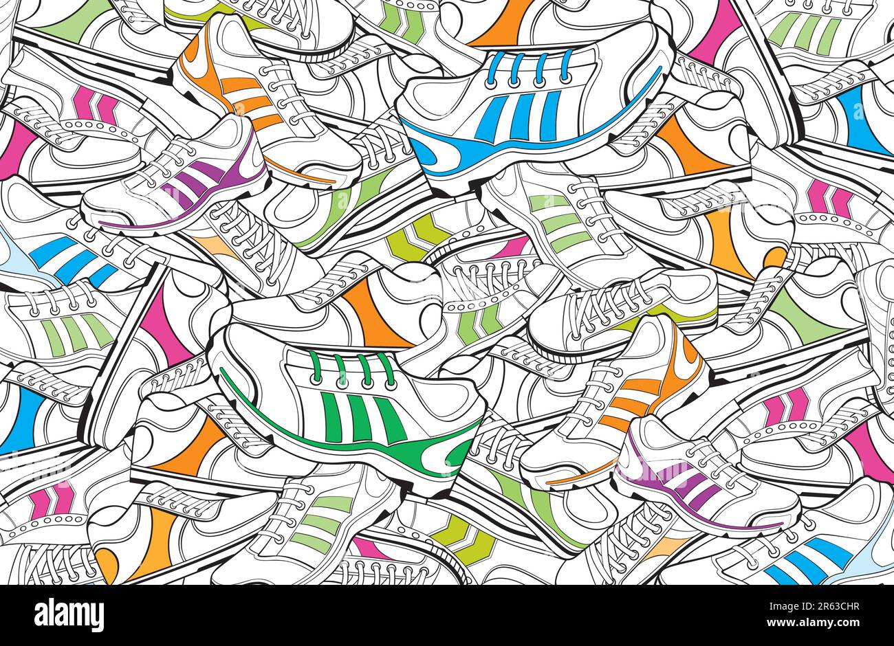 Fashion and sports Stock Vector Images - Alamy