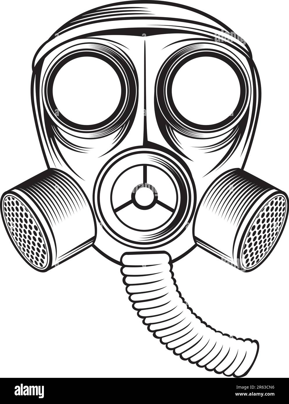 Air purifying respirator mask Stock Vector Images - Alamy