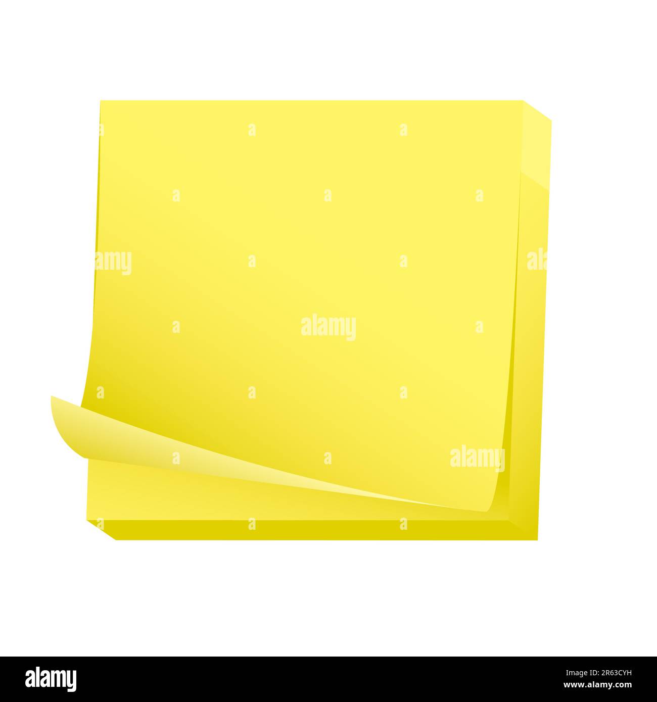 Sticky blank note paper pad. Please check my portfolio for more ...