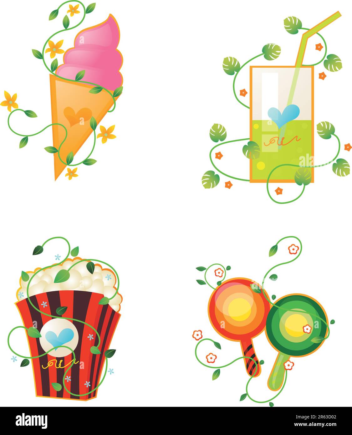 Ice theme Cut Out Stock Images & Pictures - Alamy