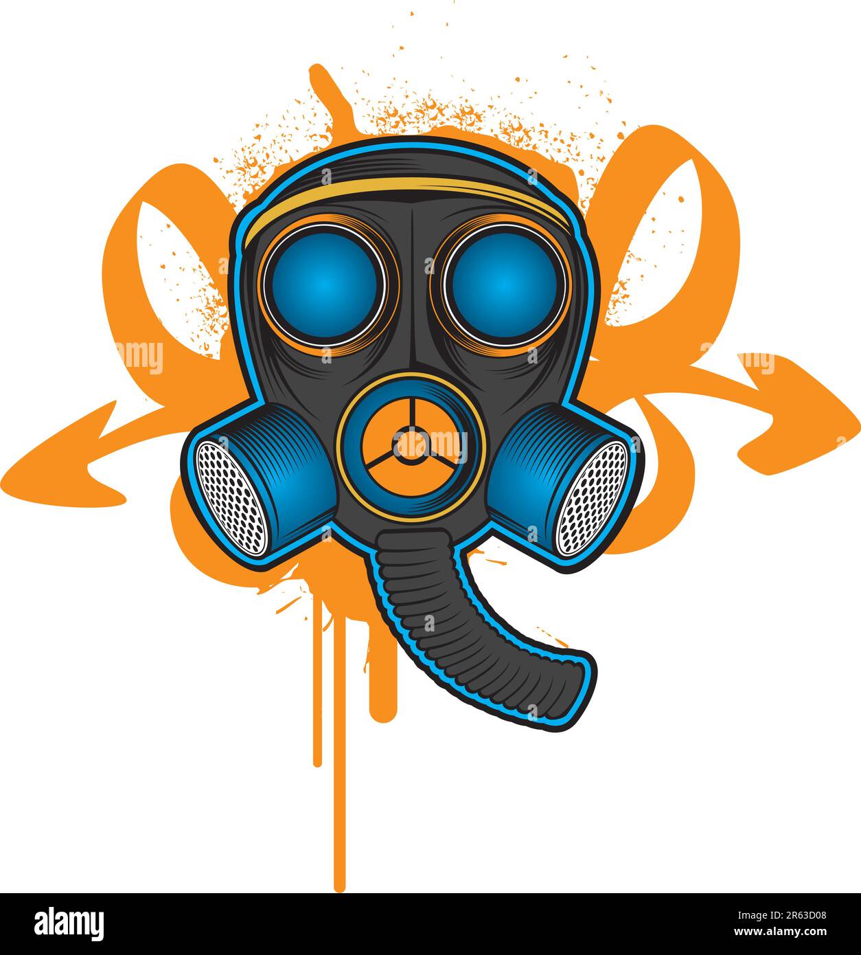 Fashion gas mask pattern design Stock Vector Image & Art - Alamy