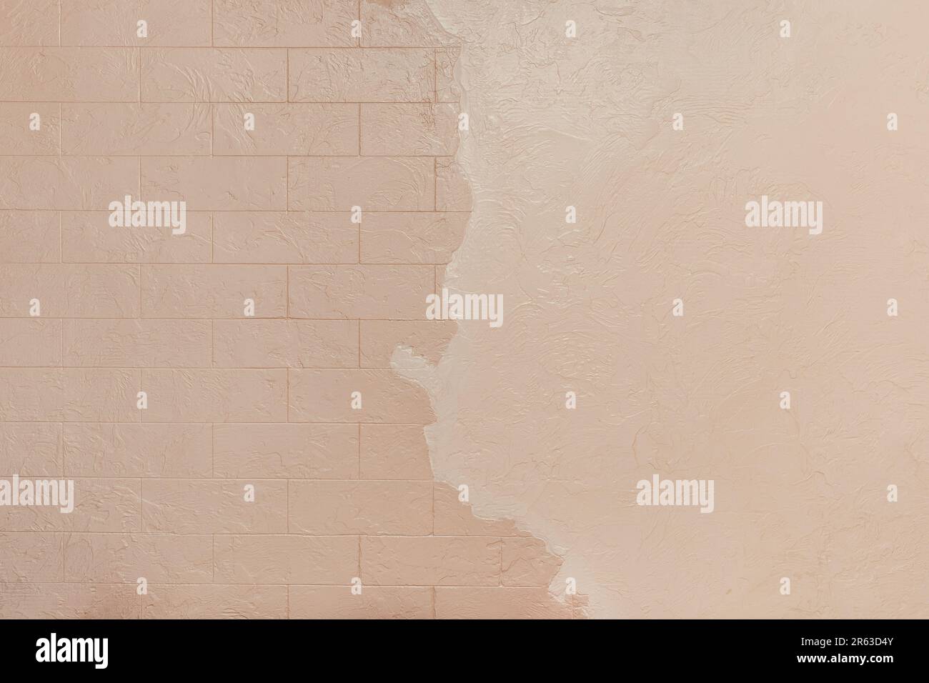 Light beige shade surface brick abstract wall pattern texture ...