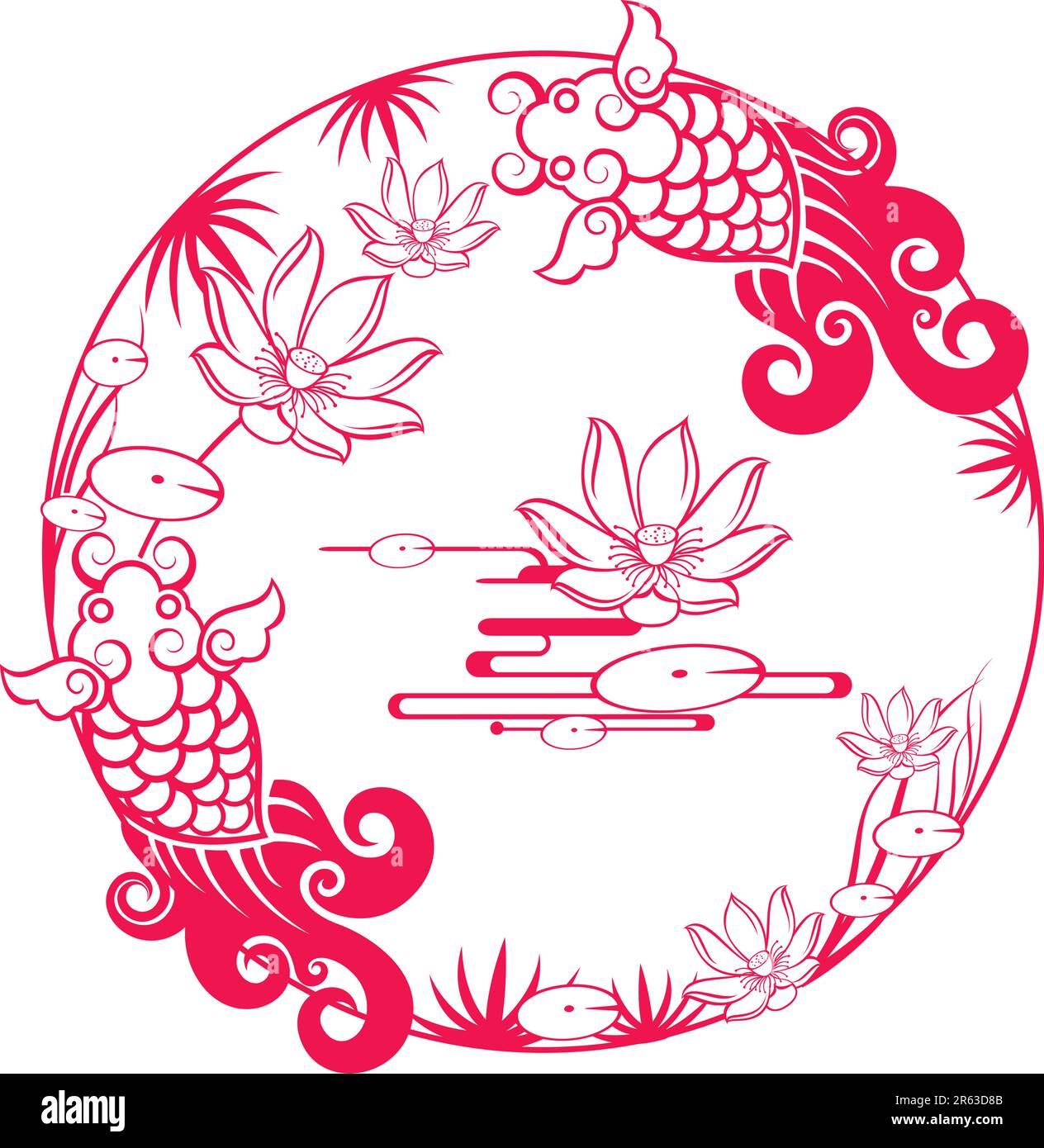 Floral traditional design hi-res stock photography and images - Alamy