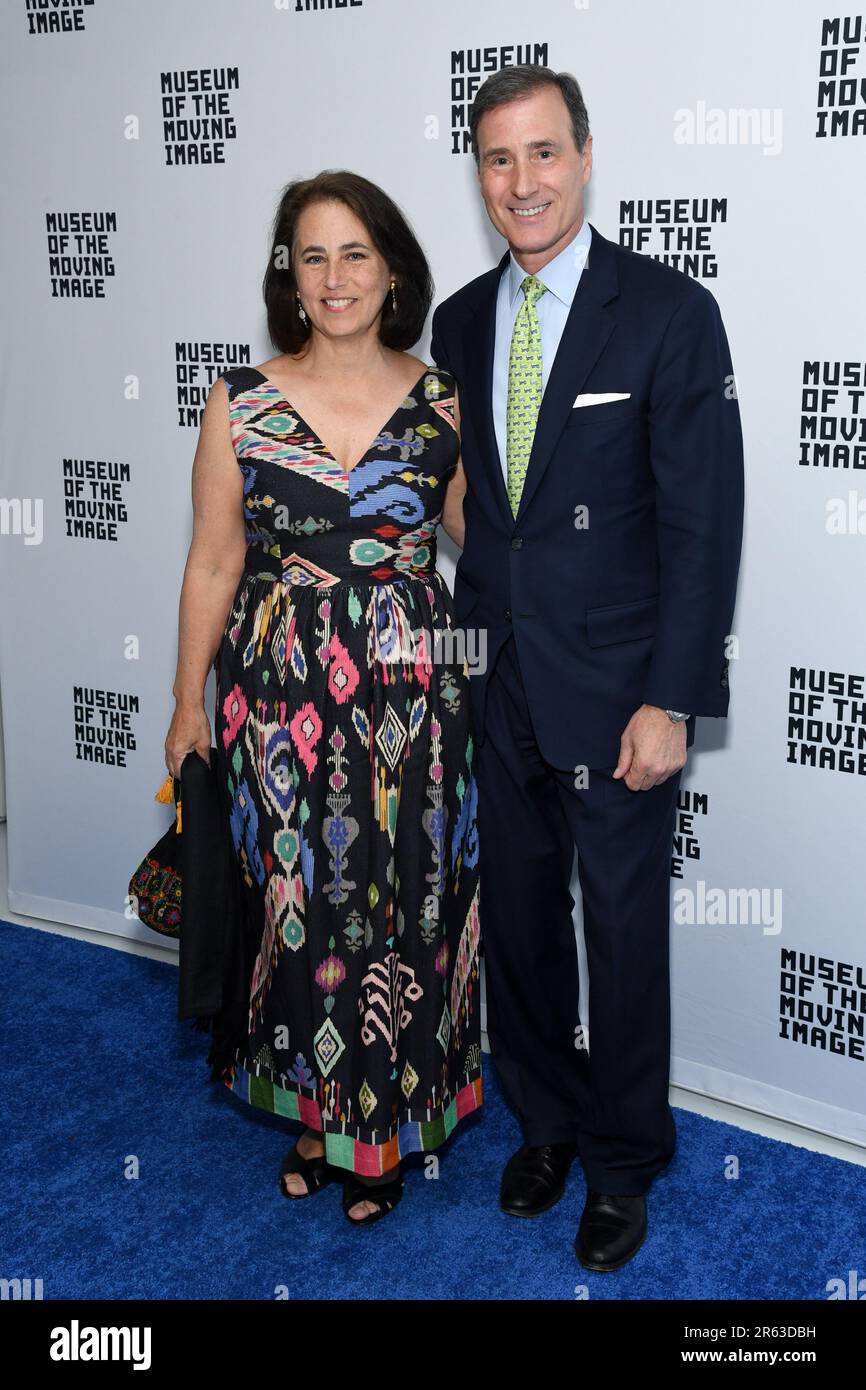 New York, USA. 06th June, 2023. Karen Falk and Ivan Lustig attends the ...