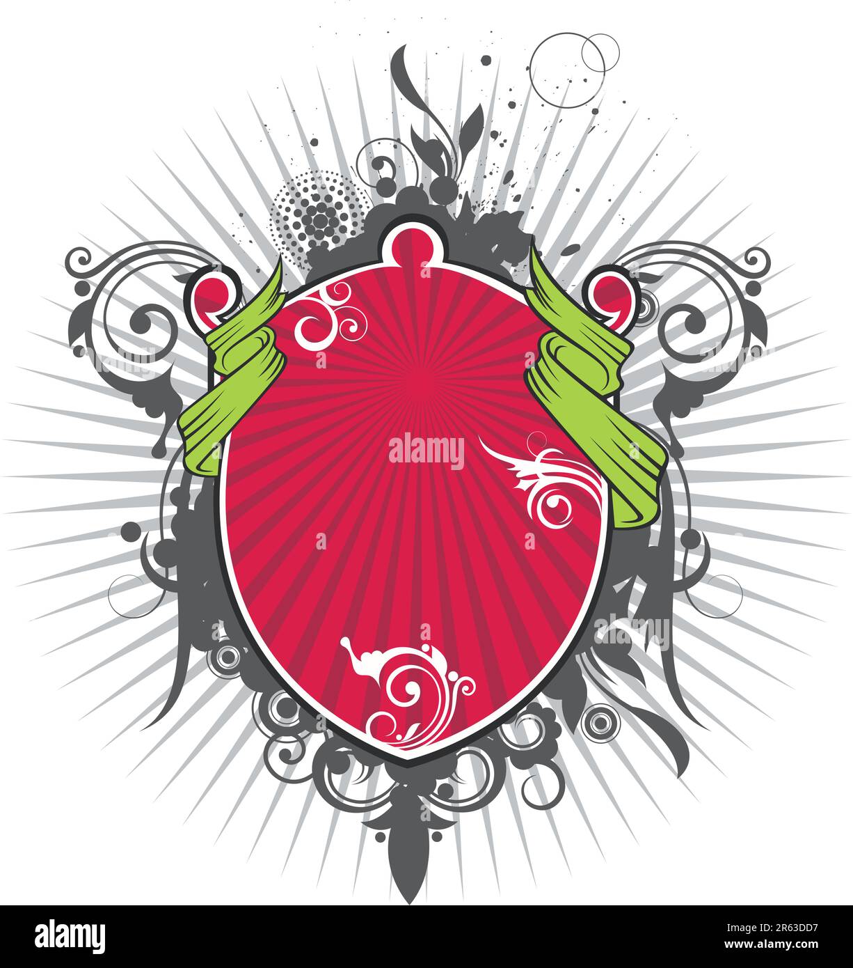 Funky shield pattern design Stock Vector Image & Art - Alamy