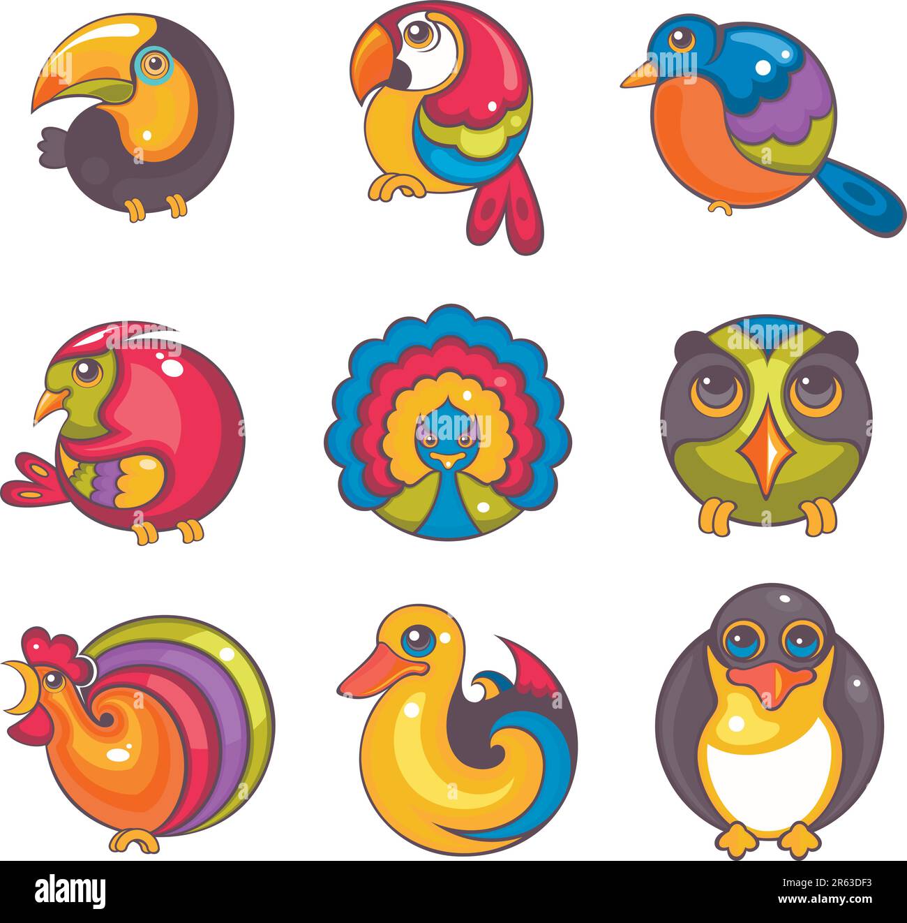 Cute animals pattern design Stock Vector Image & Art - Alamy