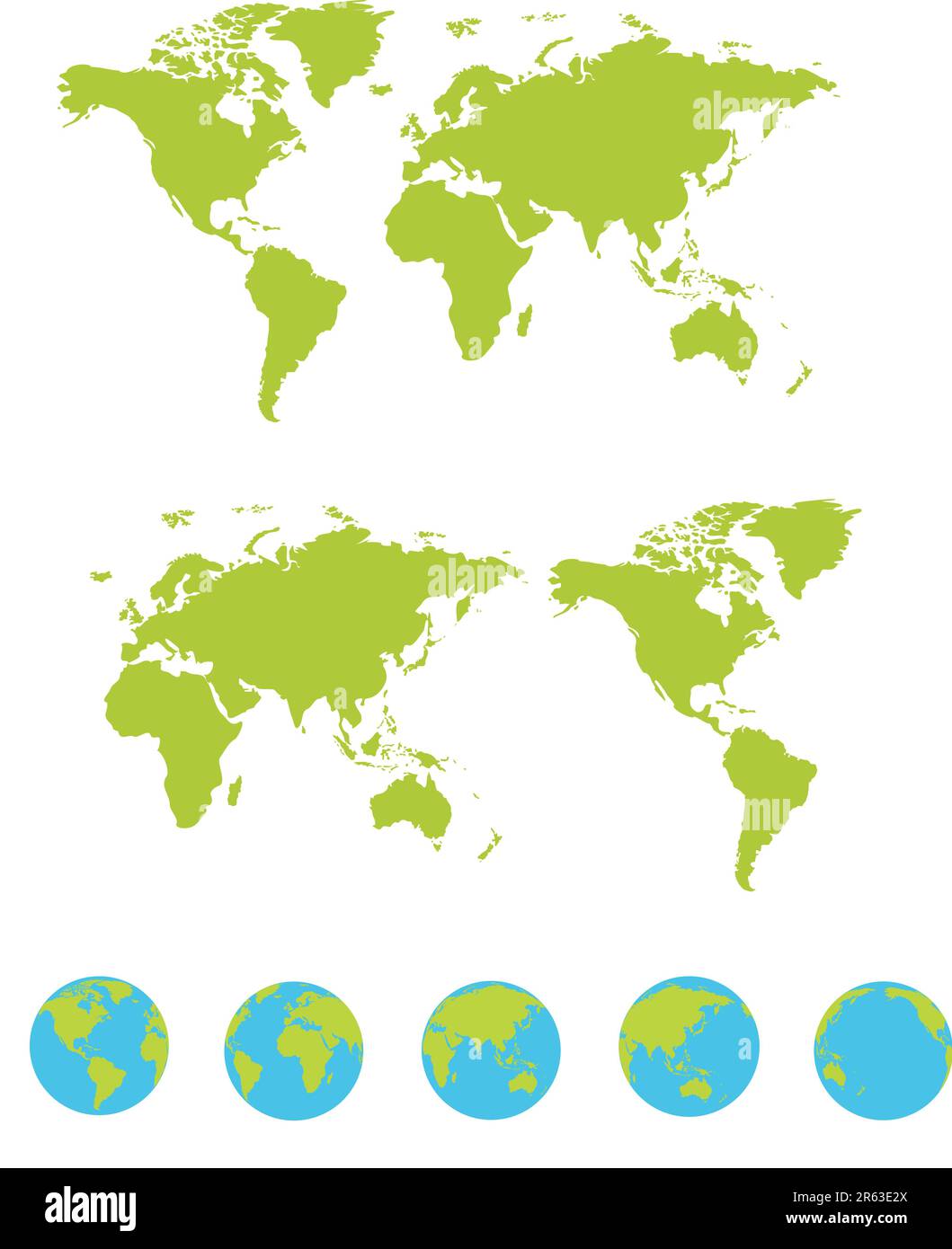 Vector maps color hi-res stock photography and images - Alamy