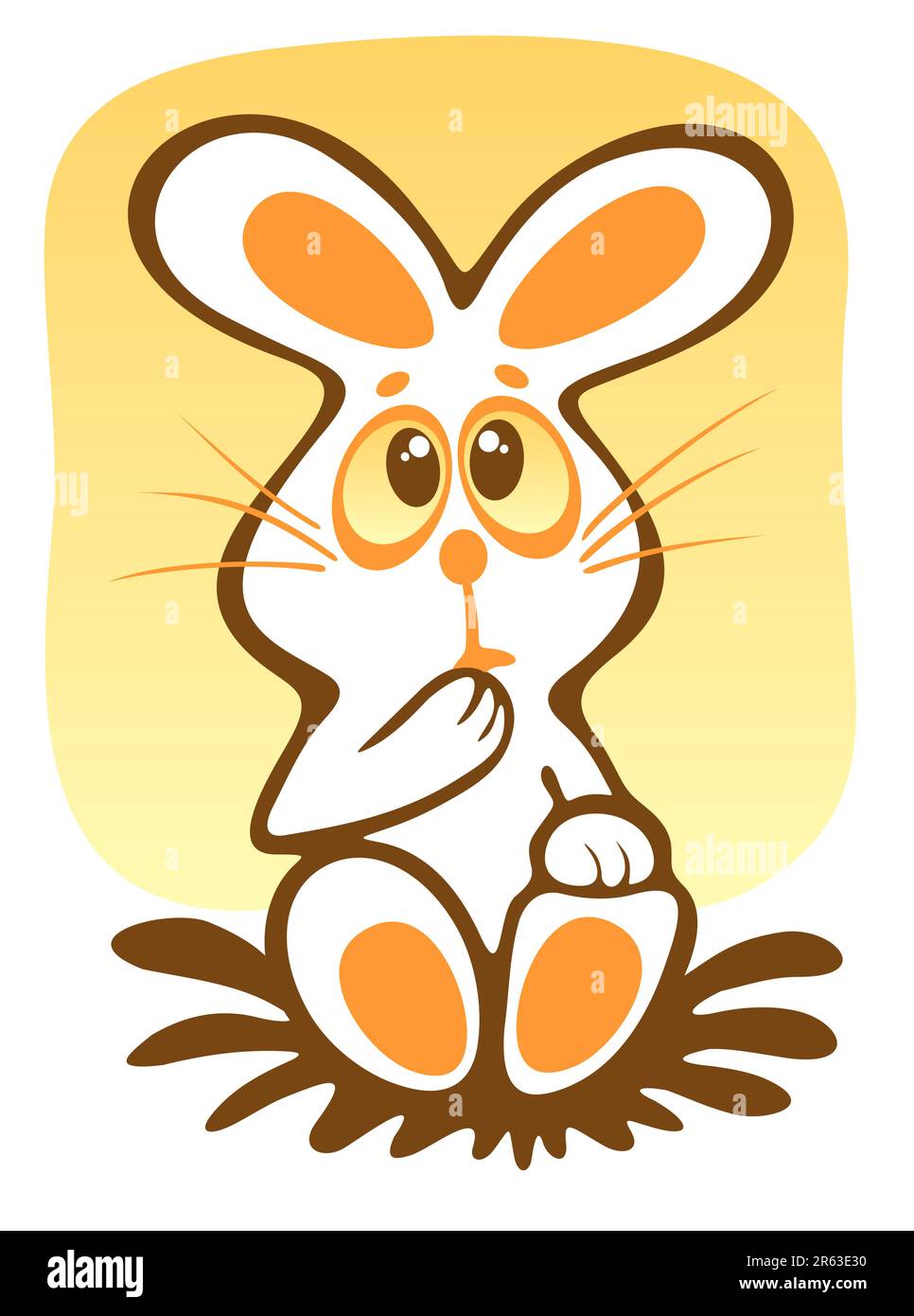Light brown rabbit Stock Vector Images - Alamy