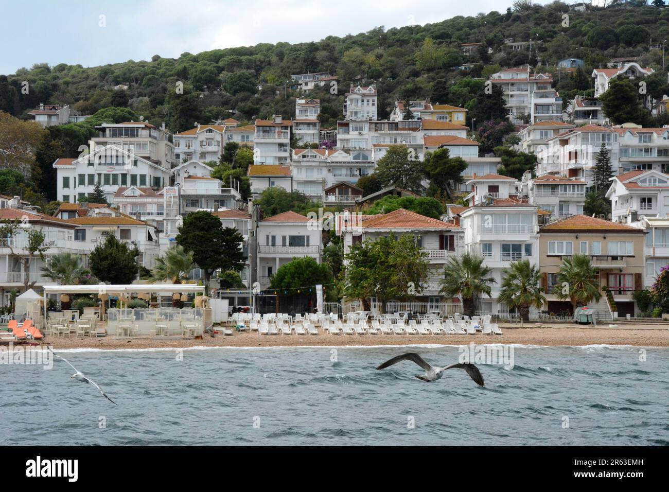 The island of Kinaliada, in the Princes' Islands chain (Adalar), in the ...