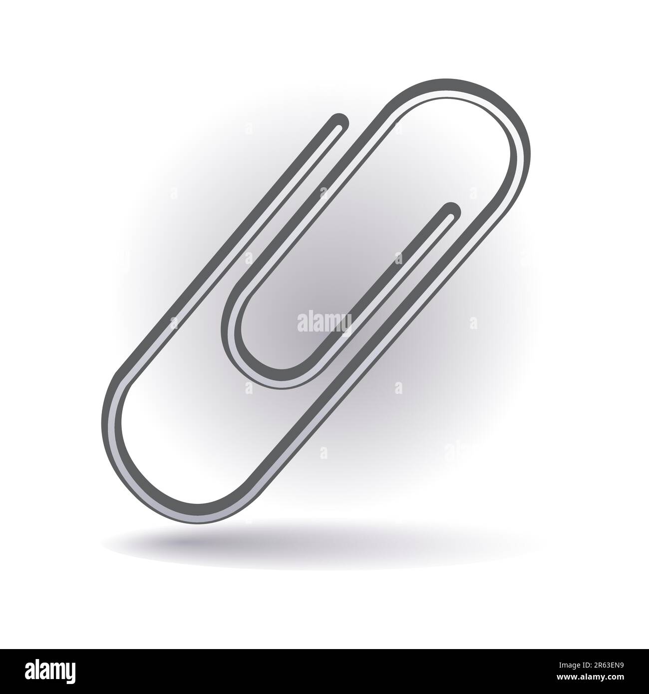 Paper clamp Stock Vector Images - Alamy