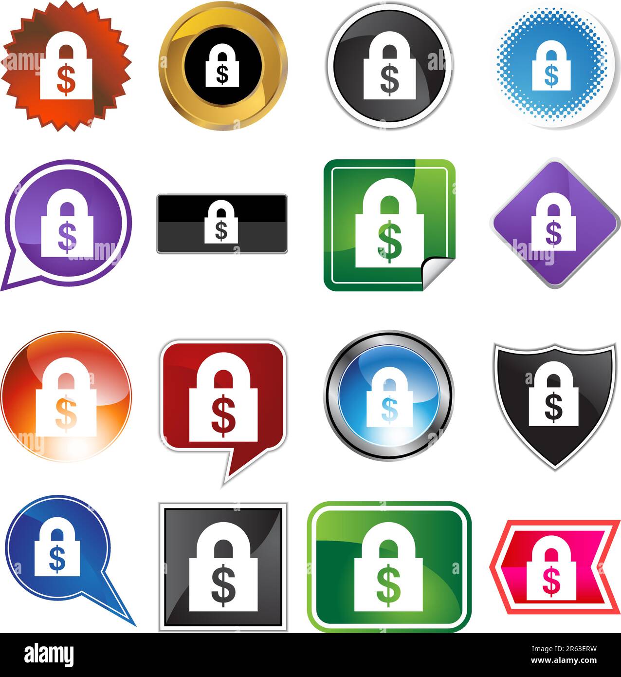 Economy lock Stock Vector Images - Alamy