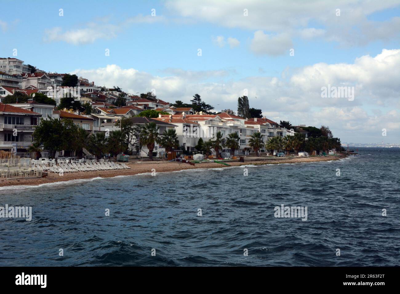The island of Kinaliada, in the Princes' Islands chain (Adalar), in the ...