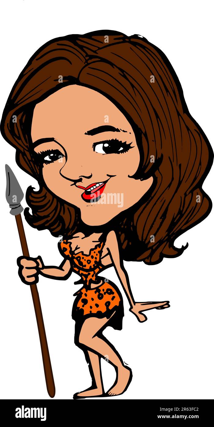 Jungle woman vector Stock Vector Image & Art - Alamy