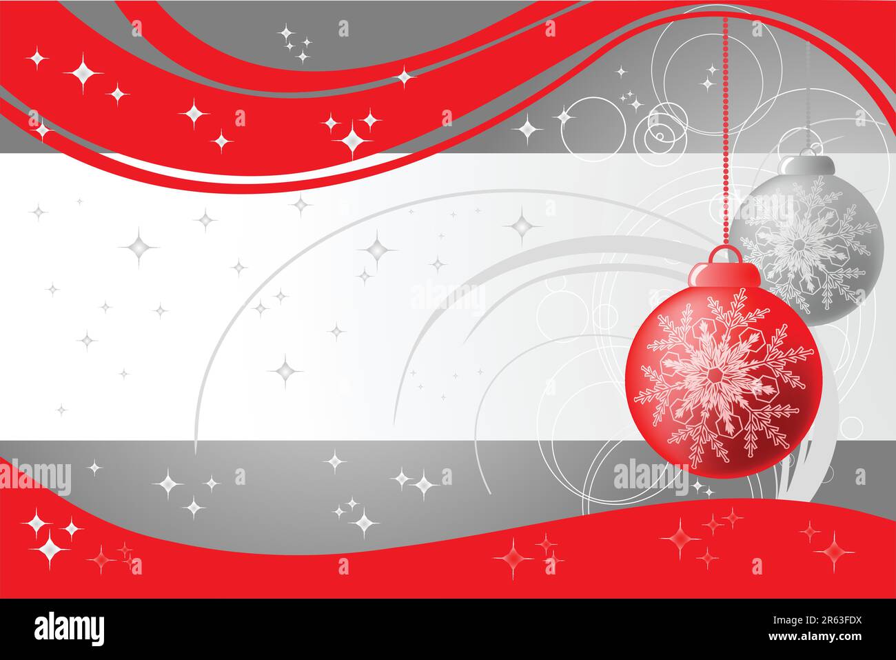 Christmas background, vector illustration Stock Vector Image & Art - Alamy