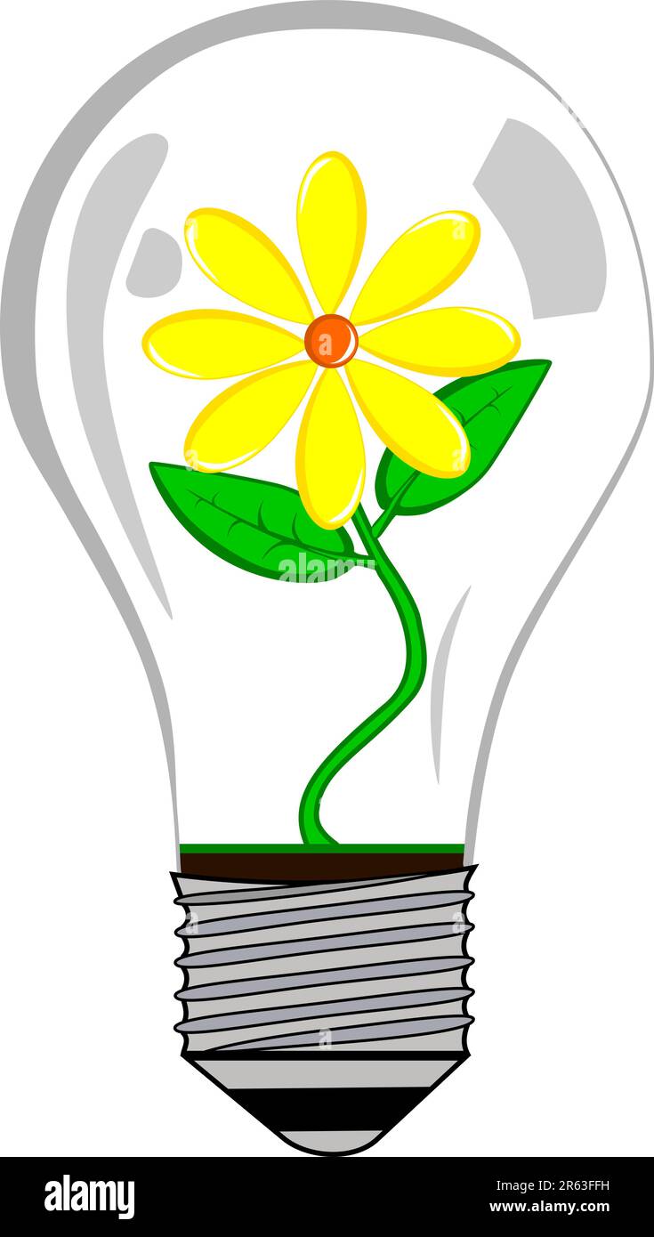 Leaf lighting Stock Vector Images - Alamy