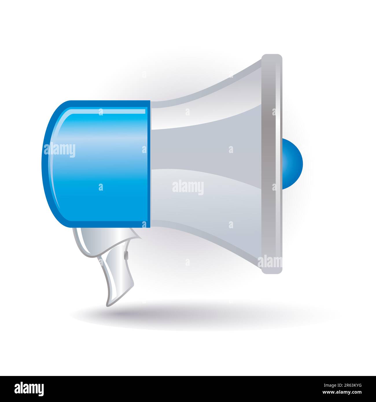 Portable loudspeaker Stock Vector Images - Alamy