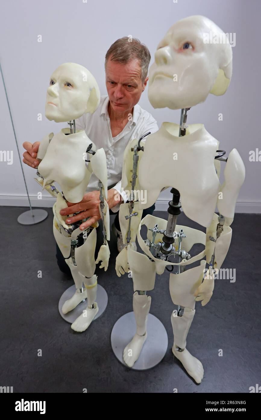 Magdeburg, Germany. 06th June, 2023. Theater puppets like these are ...