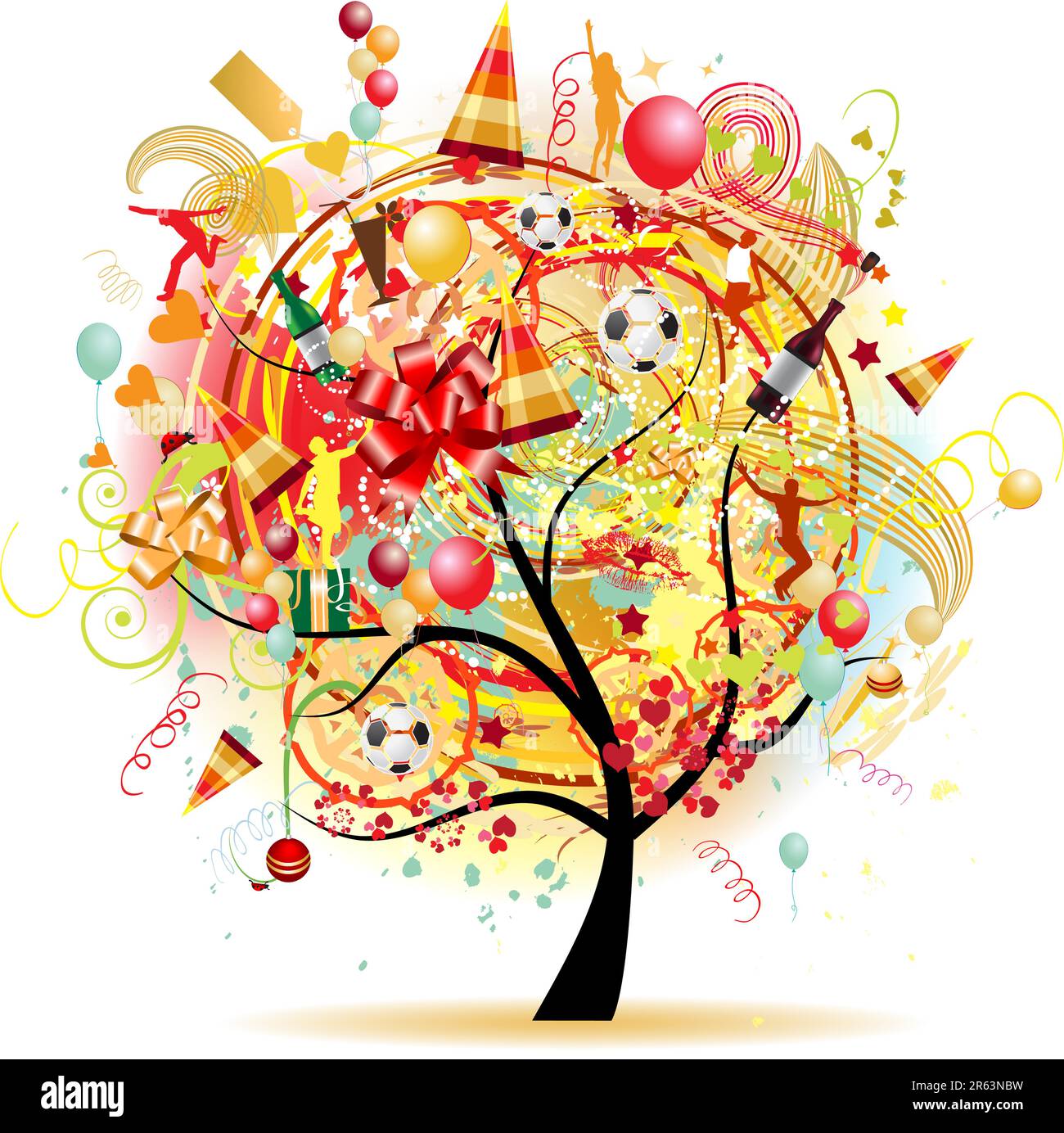 Happy celebration Cut Out Stock Images & Pictures - Alamy