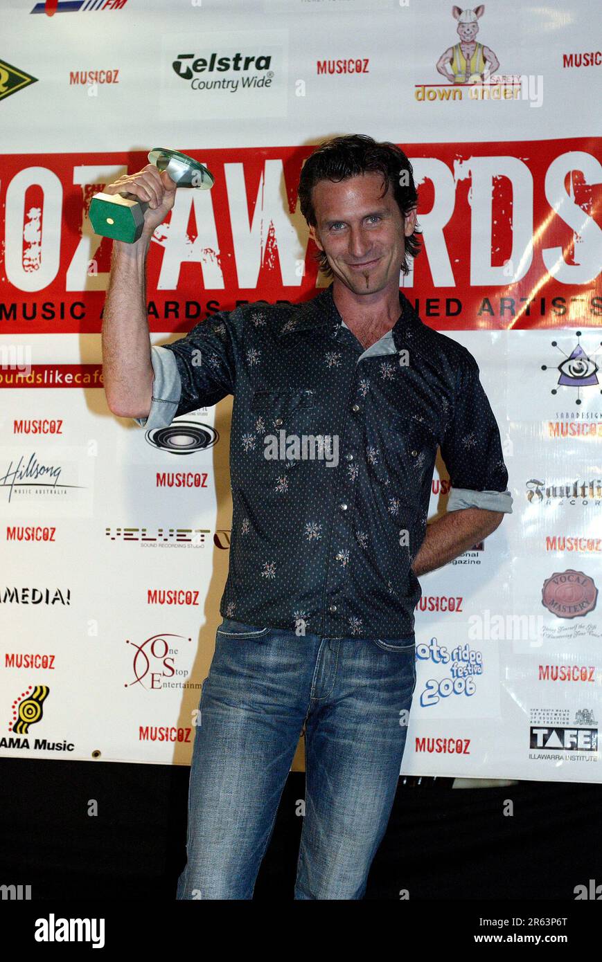 Jeremy Edwards, of Jeremy Edwards And The Dust Radio Band, winners of ...