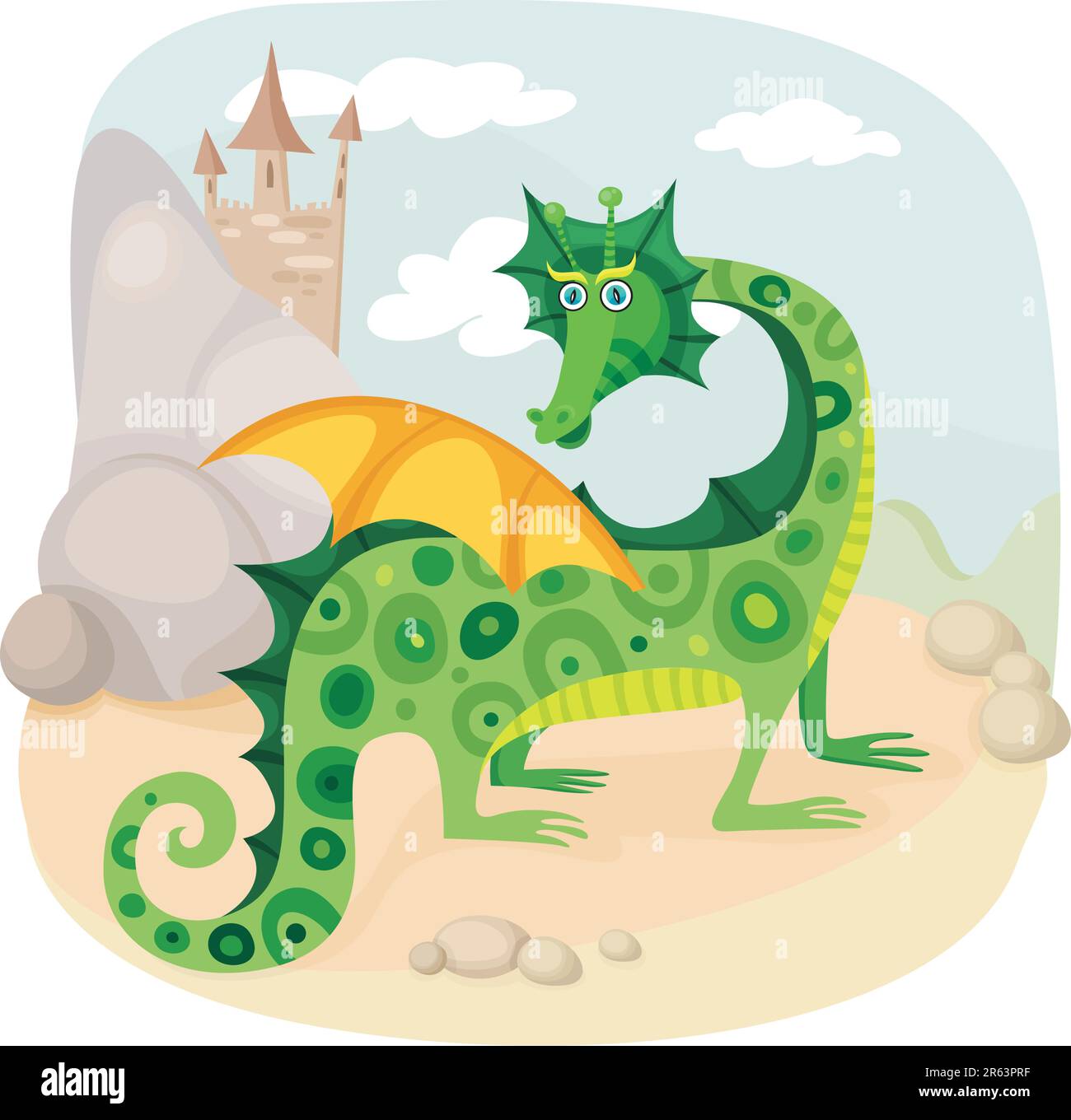 Fairy dragon Stock Vector Images - Alamy