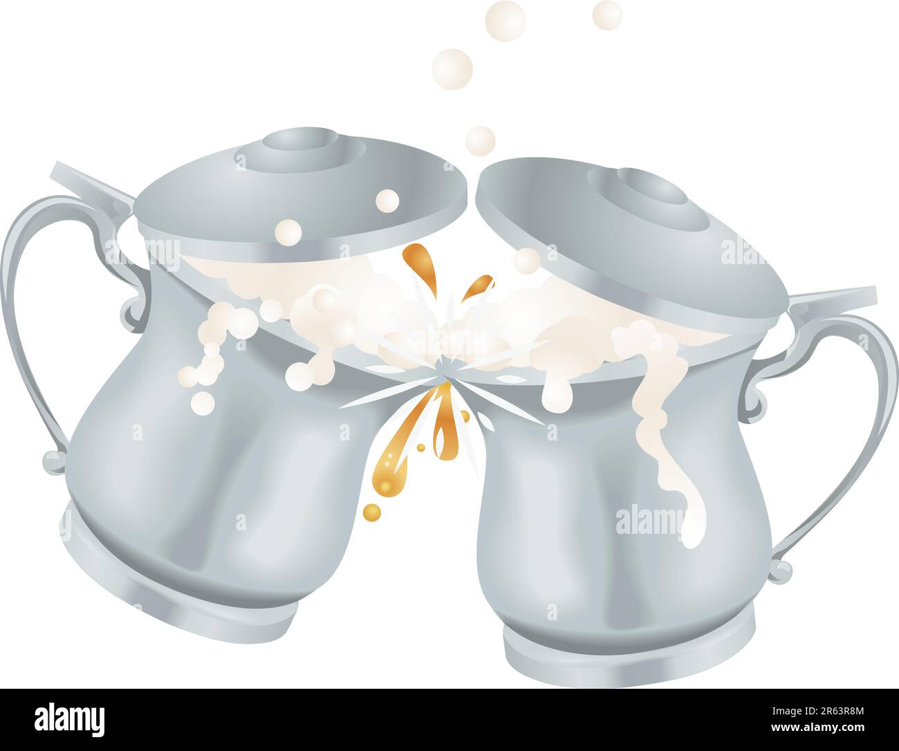Overflowing Cup Clipart