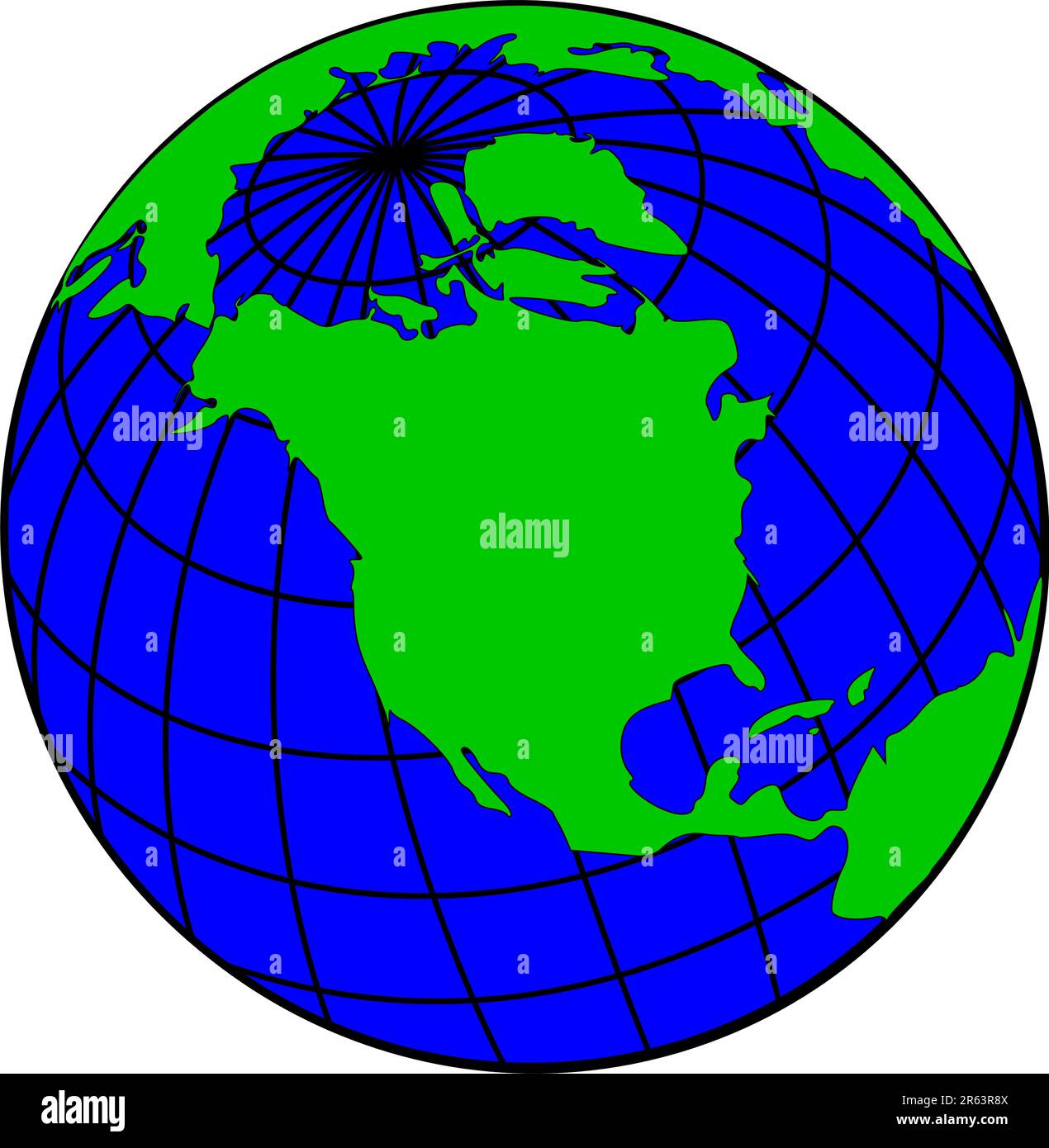 Color global earth planet Stock Vector Images - Alamy