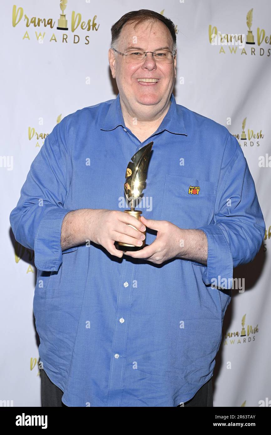 New York, USA. 06th June, 2023. Gregg Barnes attends the 2023 Drama ...